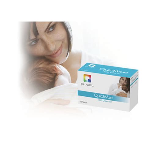 Pregnancy Test QuickVue Quidel Eye Health HCG Urine Immunoassay