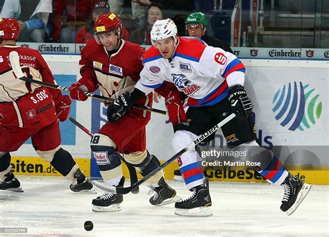 Klaus Kathan Of Hannover And Frederik Eriksson Of Nuernberg Battle