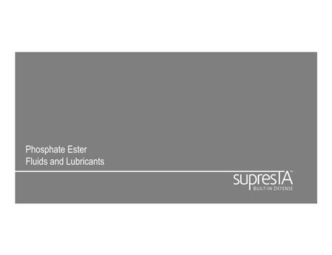 Pdf Phosphateestersfluidslubricants Dokumentips