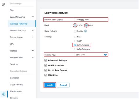 How To Configure Basic Wireless Settings Of My Tp Link Eap Via Omada