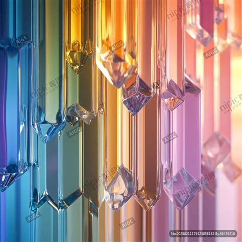 Ai创作图水晶片背景底纹 玻璃拟物质感 炫彩玻璃背景 多彩背景七彩玻璃 水晶金属玻璃质感 彩色渐变玻璃质感 唯美炫彩玻璃图案 梦幻彩色玻璃晶体状 抽象工艺玻璃图 玻璃弥散渐变 彩色晶格 玻璃