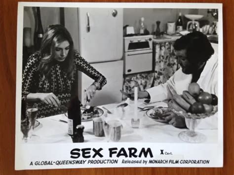 Lobby Cards And Stills Sex Farm 1974 Hilary Farr Amber Kammer £19 95