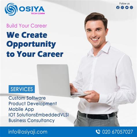 Osiya Tech Comm On Linkedin Softwaredevelopment Businesscosultancy Innovation Techsolutions