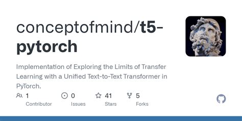 github conceptofmind t5 pytorch implementation of exploring the