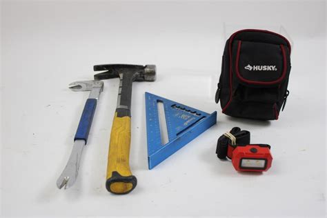 Hammers Tool Belts And More 5 Pieces Property Room