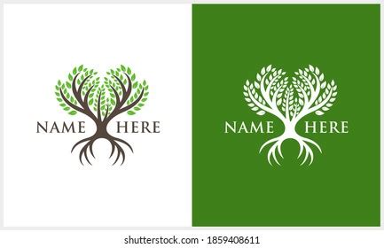 Tree Life Logo Design Template Stock Vector Royalty Free 1859408611 Shutterstock