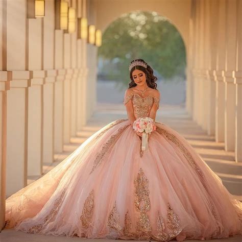 Pink Quinceanera Dresses 2024 Vestidos De 15 Quinceañera Sparkly Swee
