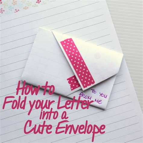 How To Fold A Letter For Envelope At Gerald Anderson Blog