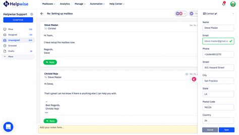 Shared Mailbox Copper Integration Helpwise Product Updates