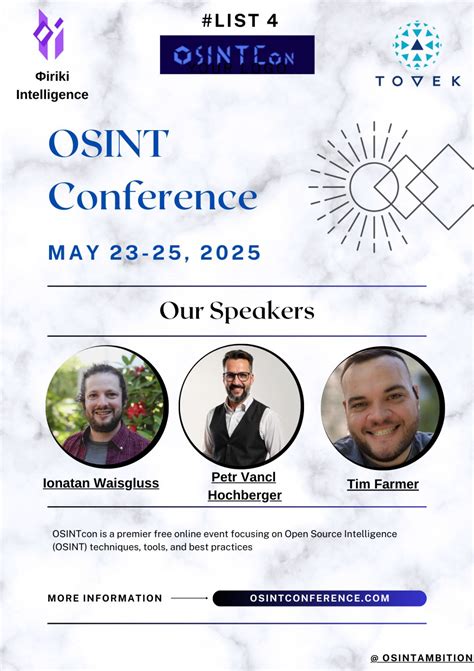 Osint Cybersecurity Osintcon Geolocation Osintexperts Infosec… Aayush Anand 21 Comments