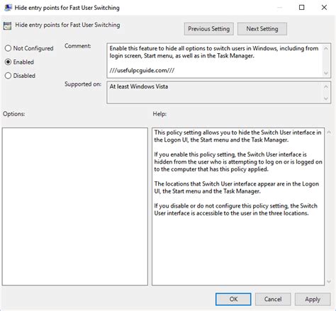 How To Disable Fast User Switching In Windows 10 Whatsabyte