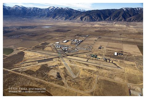 Aerial View Of Minden Airport And Carson Valley Photography And Video