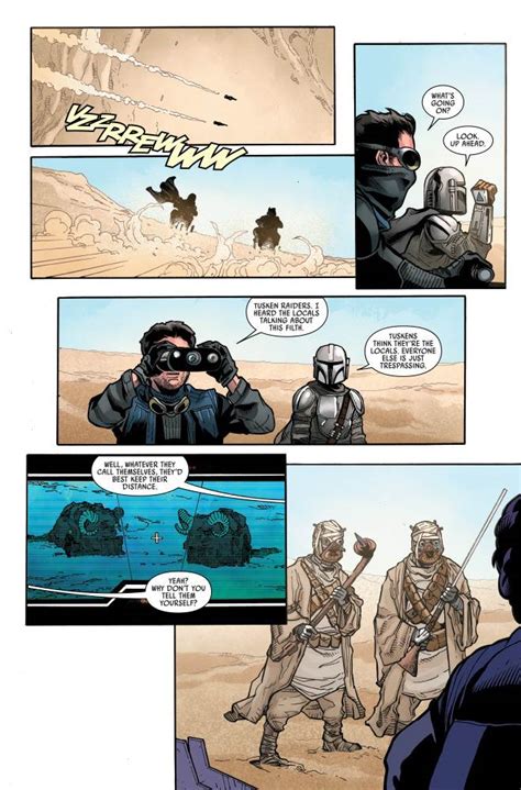Comic Review Star Wars The Mandalorian 5 Adapts The Gunslinger Introducing Fennec Shand