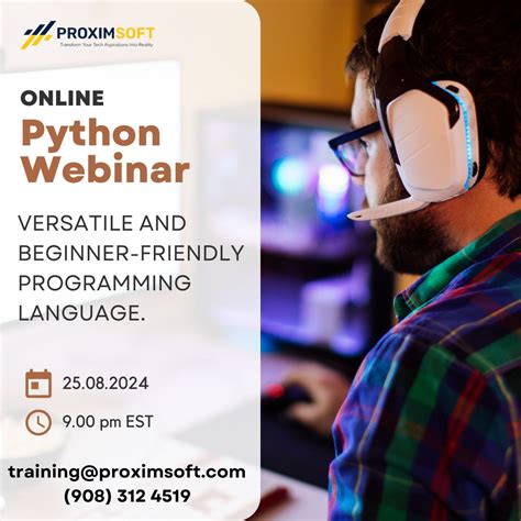 Proximsoft On Linkedin Pythonwebinar Proximsoft Job Placement
