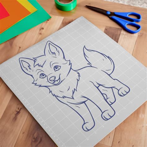 Cute Dingo Svg Image Instant Download For Cricut Silhouette Laser Machines