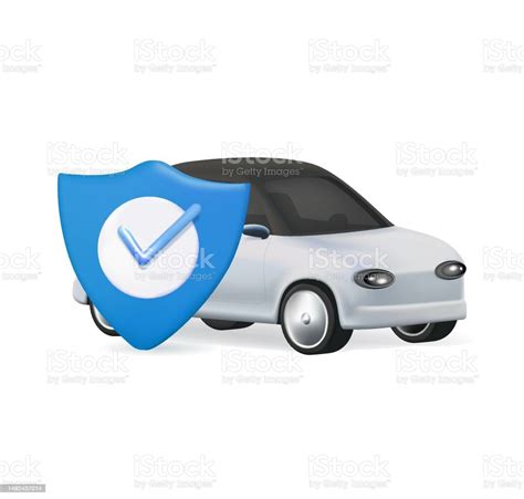 3d 자동차 보험 정책 금융은 돈 개념을 형성합니다 자동차 보험 아이콘 벡터 문서입니다 3d 렌더링 만화 일러스트레이션 3차원 형태에 대한 스톡 벡터 아트 및 기타 이미지