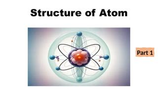 Structure Of Atom Class Th Chapter PPT