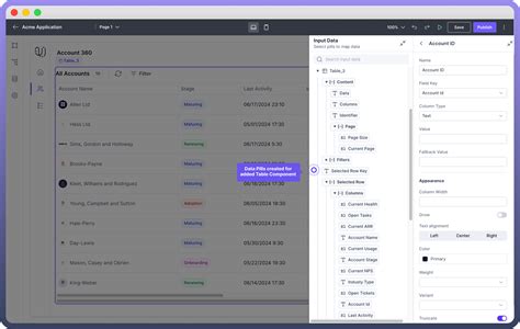 Map Data To Interface Components Unifyapps