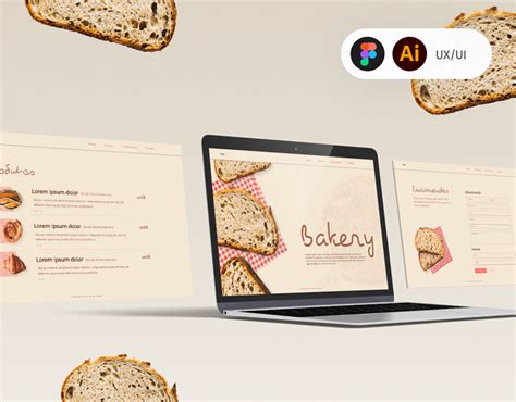 UI Project Bakery On Behance