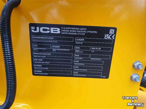 Jcb 403 Plus Shovel Wiellader In 5541 Bc Reusel Nederland Nieuwe