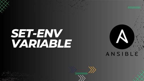 Ansible Set Environment Variable Tamil Harshaselvi Youtube