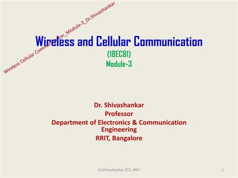 Wireless Cellular Communicationmodule 3dr Shivashankarpdf