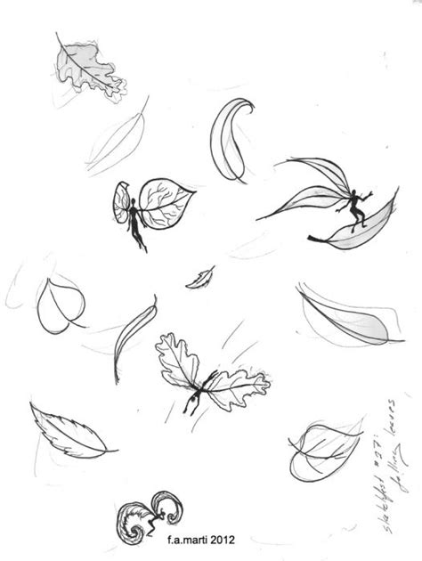 Falling Leaf Drawing At GetDrawings Free Download