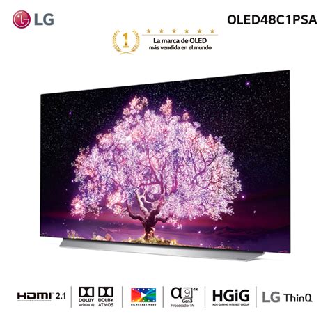 Tv Smart Lg Oled 4K 48" OLED48C1 Ai Smart Tv — Universo Binario