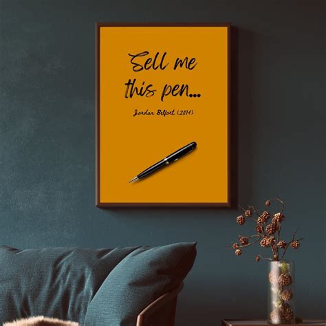 The Wolf Of Wall Street Quotes Sell Me This Pen