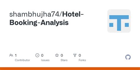 Github Shambhujha74hotel Booking Analysis