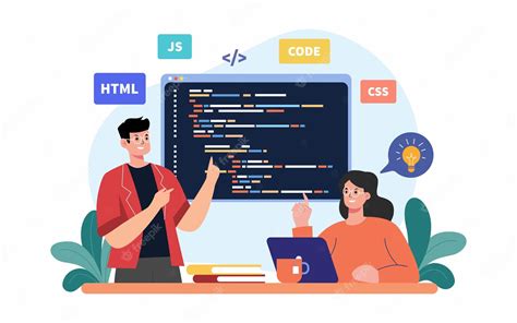 Premium Vector Web Development And Coding Programming Languages Css