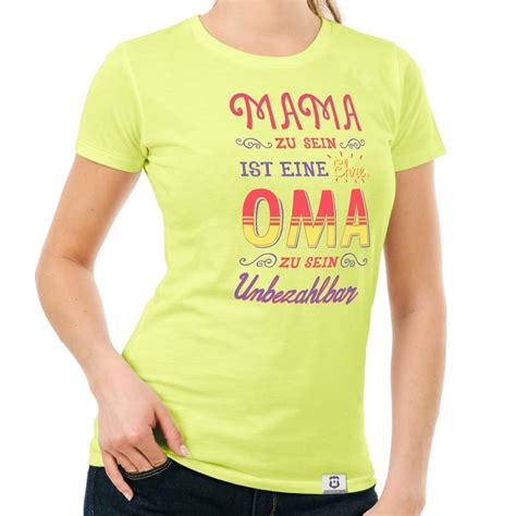 Oma Sein Unbezahlbar Damen T Shirt