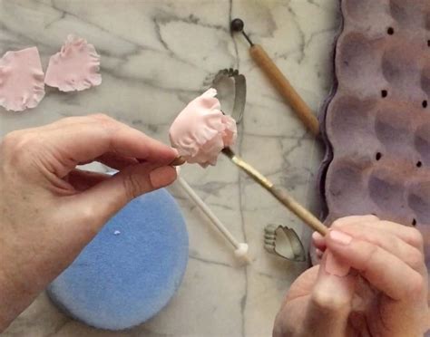 Gumpaste Peony Tutorial Robyn Loves Cake
