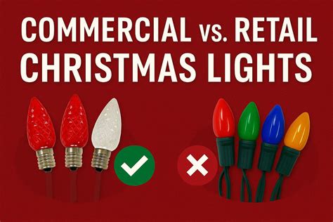 C9 Vs C7 Christmas Light Bulbs Whats The Difference For Installers