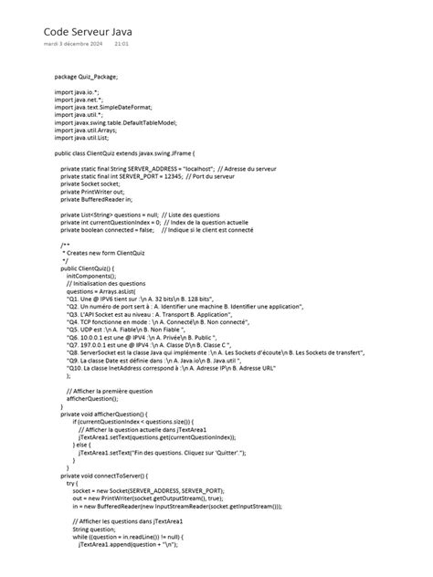 Code Completjava Python Scala Pdf Java Programming Language Network Socket