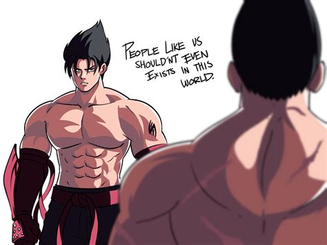Jun Kazama And Kazuya Mishima