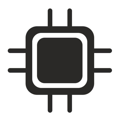 Chip Chipset Core Cpu Module Processor Icon