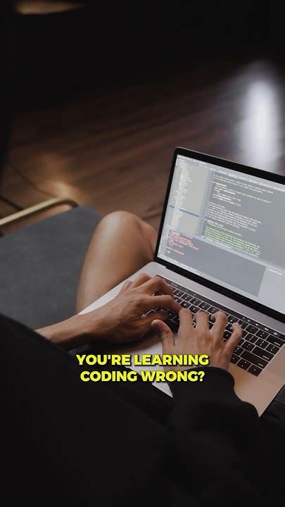 Youre Learning Coding Wrong Youtube