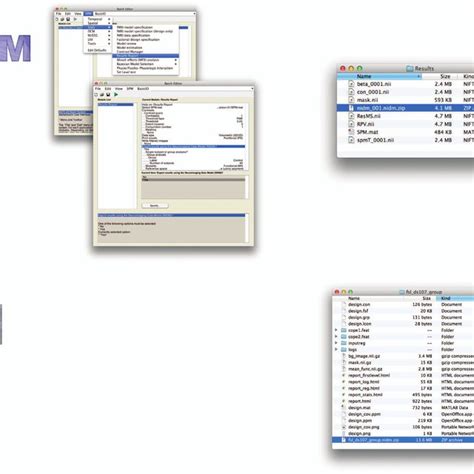 Nidm Results Export In Spm12 A And Fsl V5 0 B Download Scientific Diagram