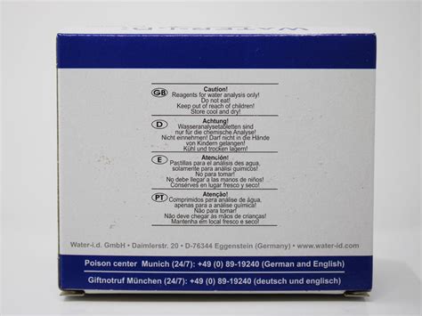 Poollab Phenol Red Ph Tablets