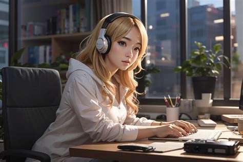 Premium Ai Image A Teacher Using Multimedia And Technology To Teach Visual And Auditory Learners