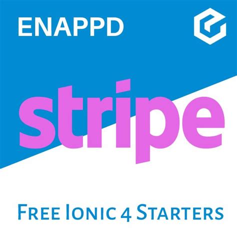 Ionic 4 Stripe Payment Starter