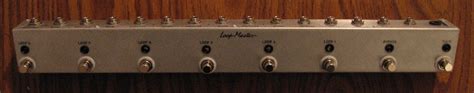 Loop Switcher 6 Loop Switcher W Tuner Out Master Bypass Strip