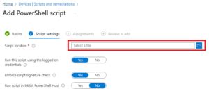 Using PowerShell Scripts In Microsoft Intune Traverse Cloud