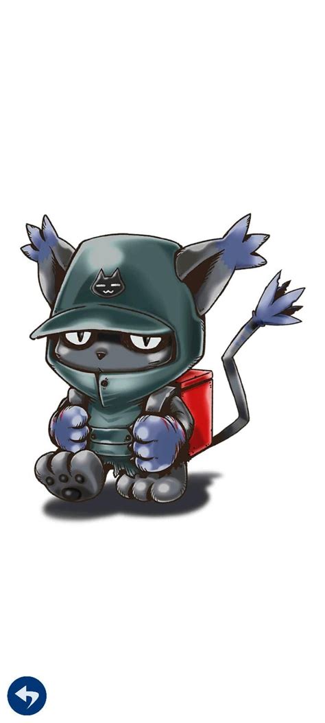 Heres My Black Tailmon Uver Line R Digimon