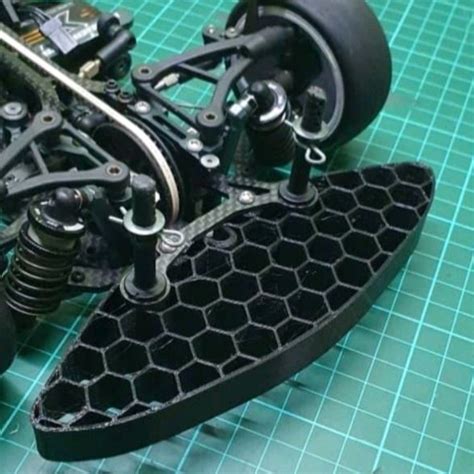 Mugen Mtc 2r Custom 3d Print Honeycomb Bumper Shopee Malaysia