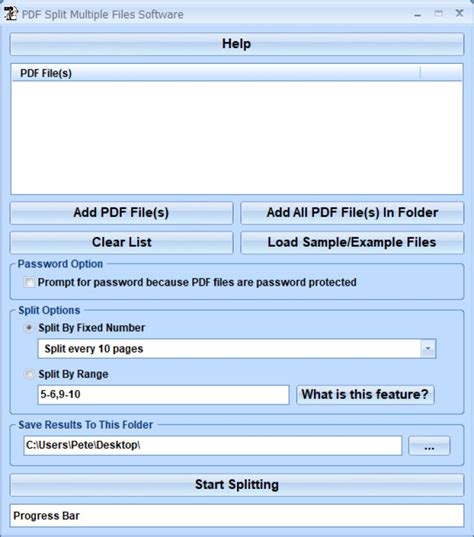 Pdf Split Multiple Files Software Download And Review