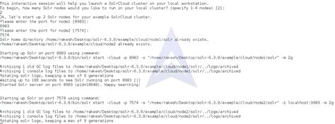 Starting Solr In Cloud Mode With Embedded Zookeeper