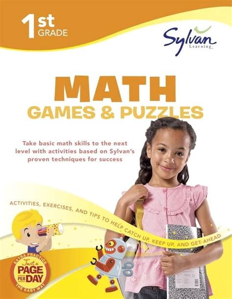 1st Grade Math Games And Puzzles Math Games And Puzzles Sylvan Worksheets Library