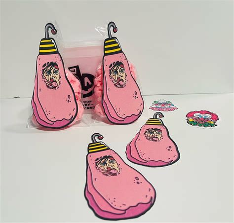 Killer Klowns From Outer Space Birthday Party Favors Cotton Candy Cocoons Halloween Party